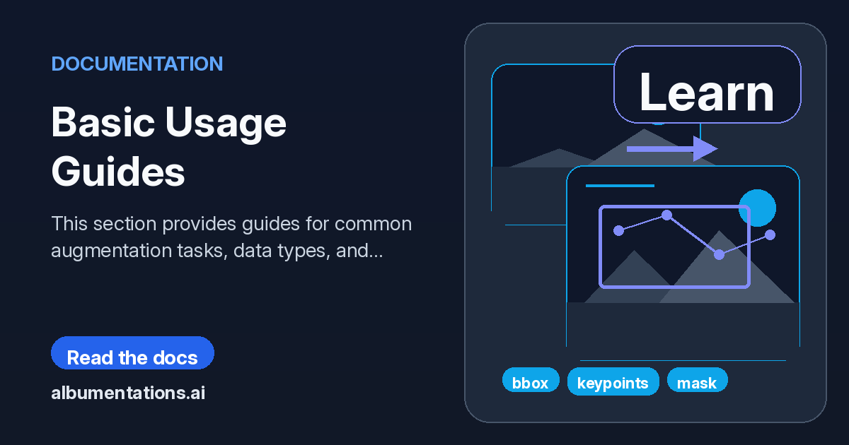 Basic Usage Guides | Albumentations
